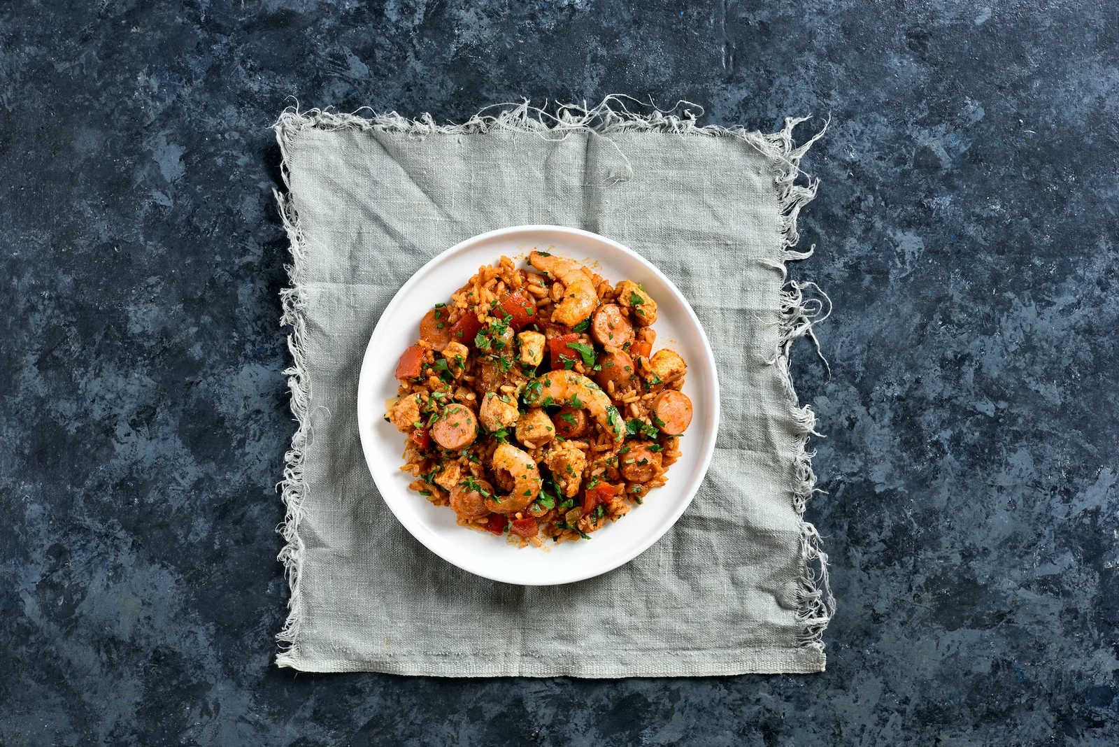 A One-Pot Wonder: Rice Cooker Chicken and Sausage Jambalaya